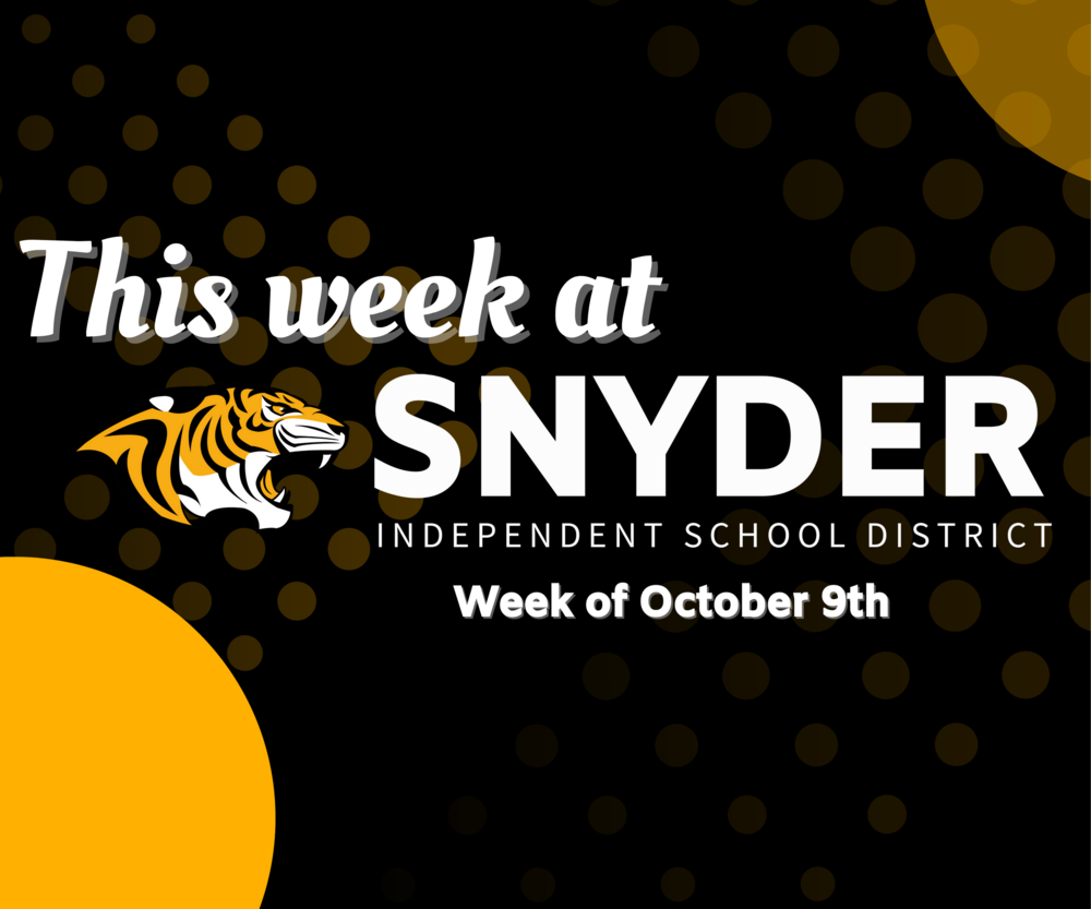 Stay in the know! | Snyder High School